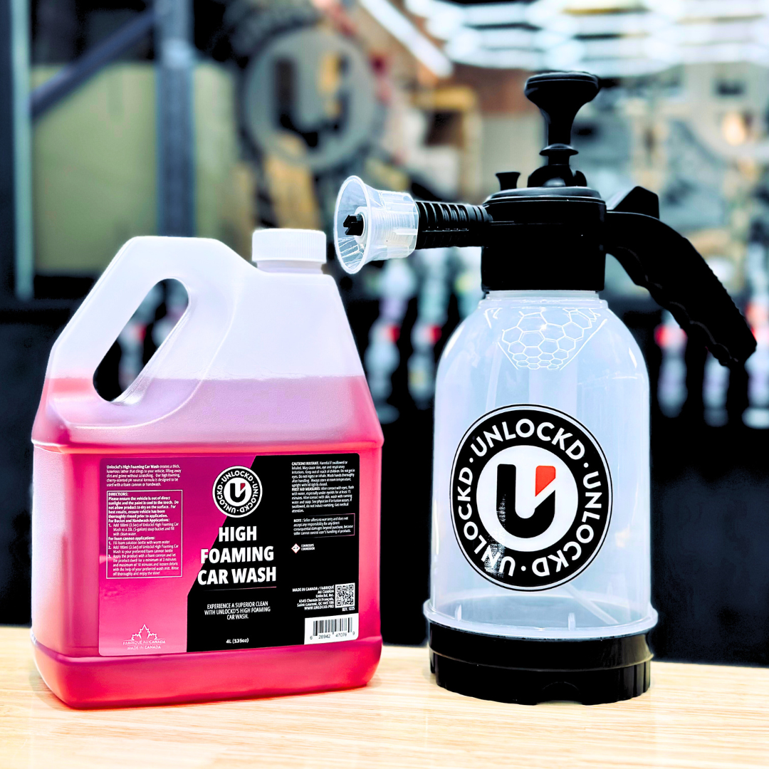 Foam Lovers Kit — High Foaming Car Wash & Foam Cannon | UNLOCKD.PRO