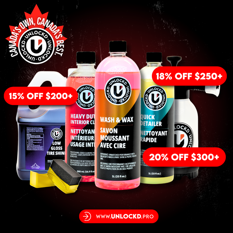 Premium Canadian Car Care Products & Detailing Gear | UNLOCKD.PRO
